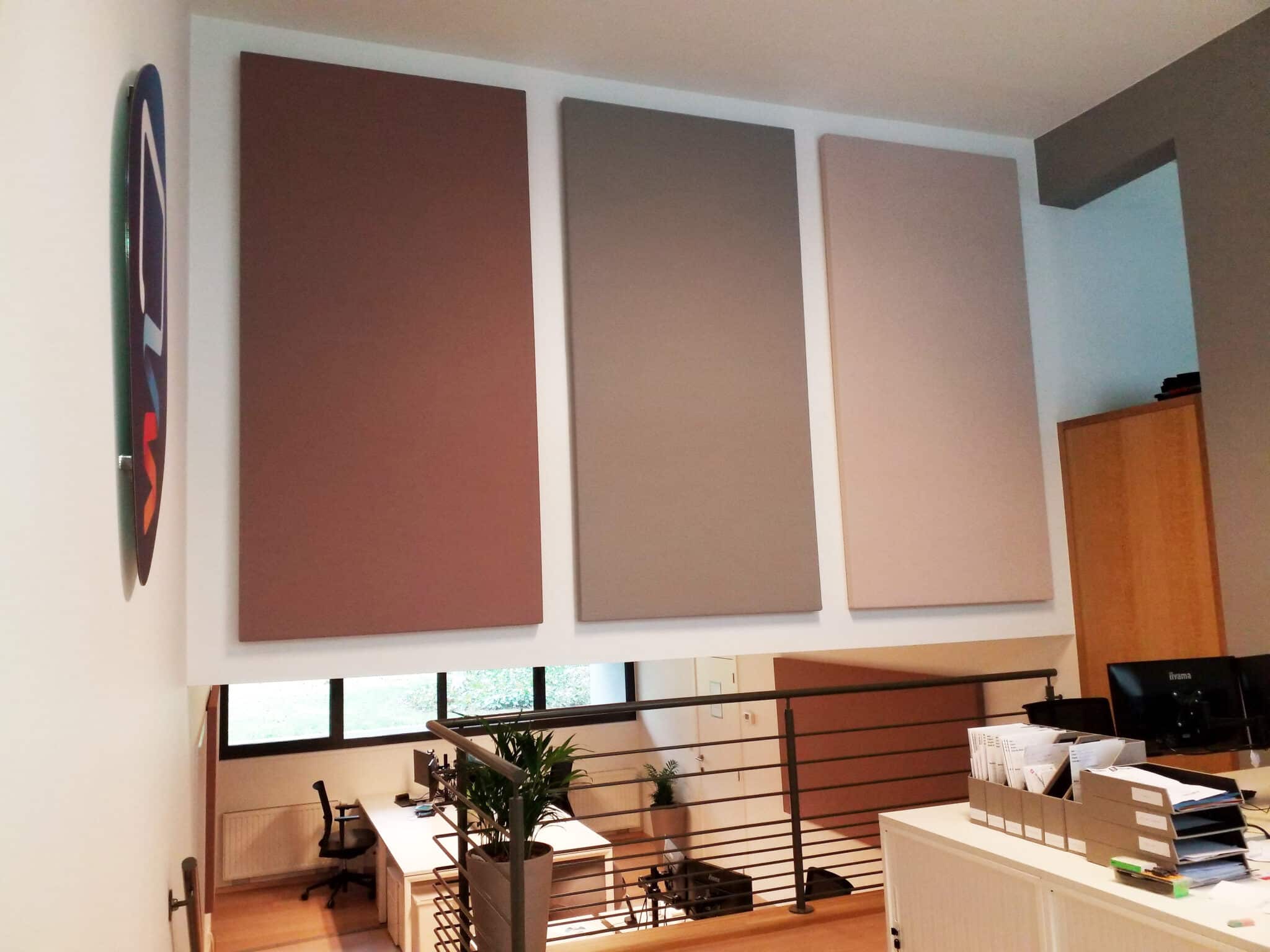 Rectangular acoustic panels and its 130 colours - Tempo